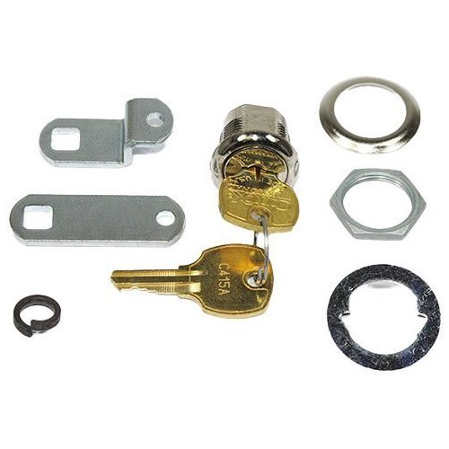 CompX 8052 Disc & Tumbler Cam Lock, 90 Degree Cam Turn, Flush or Lipped ...