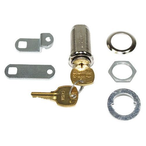 CompX 8055 Disc & Tumbler Cam Lock, 90 Degree Cam Turn, Flush/Lipped ...
