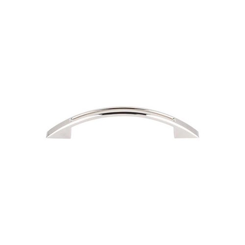 Top Knobs TK618PN, 3-3/4 Inch Center to Center Mercer Tango Cut Out Cabinet Pull, Polished ...