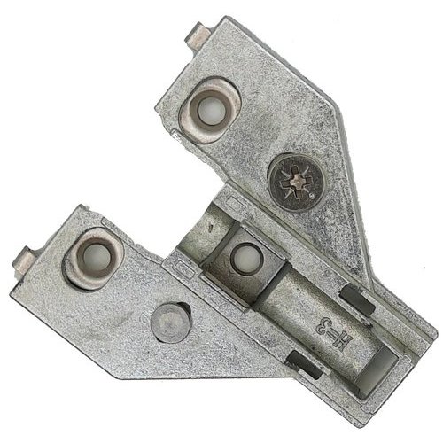 Builders Line Long Arm Hinge Baseplate, 3mm Face Frame Clip Plate ...