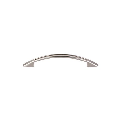 Top Knobs TK619BSN, 5-1/16 Inch Center to Center Mercer Tango Cut Out Cabinet Pull, Brushed ...