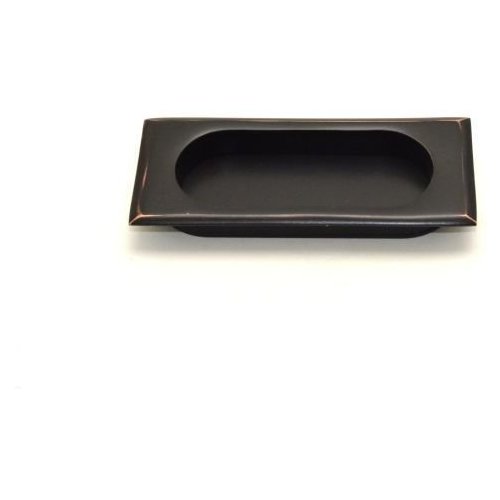 Emtek 2201US10B, 1-3/4 Inch Width x 4 Inch Height Rectangular Flush ...