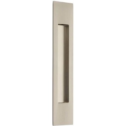 Emtek 220310US15, 2 Inch Width x 10 Inch Height Modern Rectangular Flush Pull, Satin Nickel ...