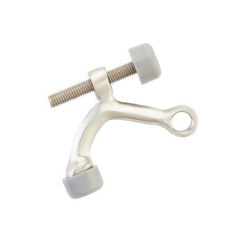 Emtek 2241US15, 2-3/8 x 1-3/4 Inch Hinge Pivot Stop, Satin Nickel ...