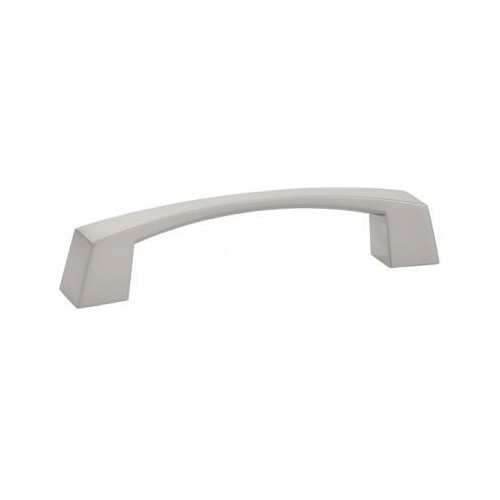 Emtek 86407US15, 4 Inch Center to Center Sweep Cabinet Pull, Satin ...