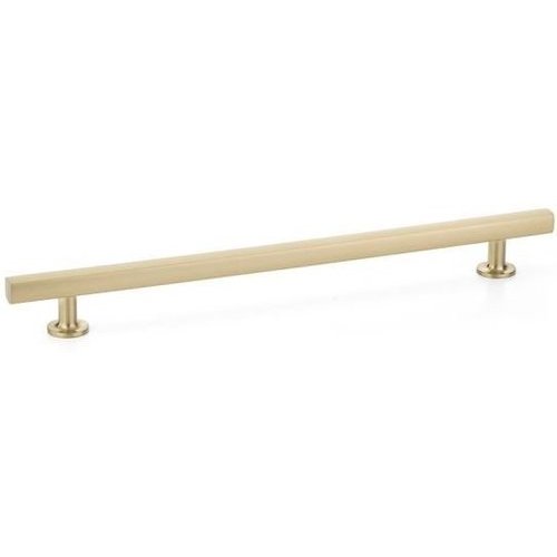 Emtek 86677US4, 10 Inch Center to Center Freestone Cabinet Pull, Satin ...