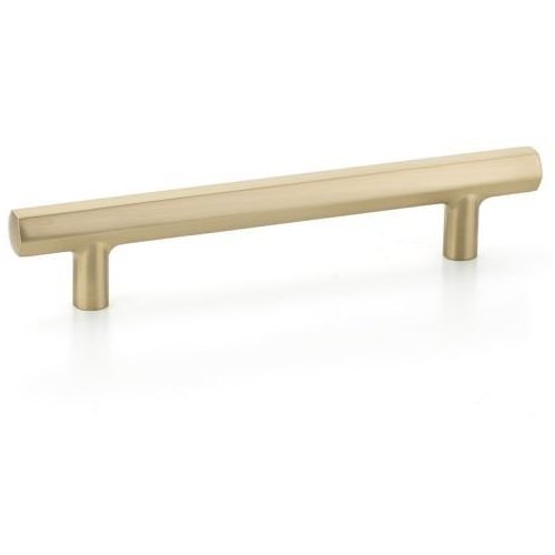 Emtek 86679US4, 5 Inch Center to Center Mod Hex Cabinet Pull, Satin ...