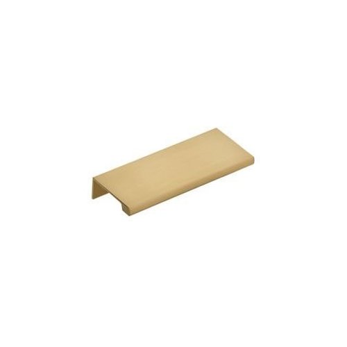Emtek 87100US4, 3 Inch Center to Center Edge Cabinet Pull, Satin Brass ...
