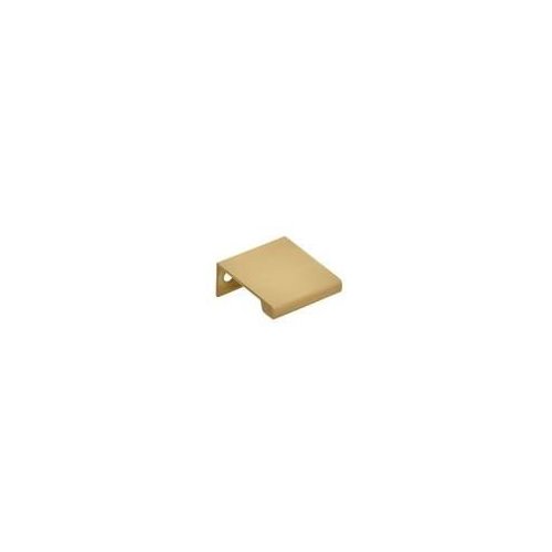 Emtek 87160US4, 1 Inch Center to Center Edge Cabinet Pull, Satin Brass ...