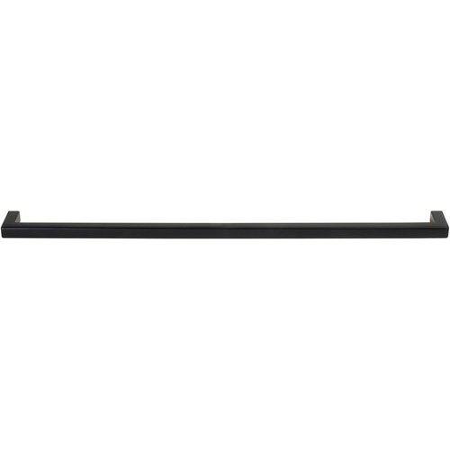 Hafele 155.01.825, 12-5/8 Inch Center to Center Vogue Cabinet Pull, Matte Black | CabinetParts.com