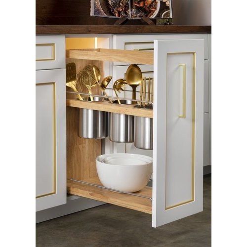 Hafele Elemental Bottom-Mounted Base Pull Out for Minimum Face Frame ...