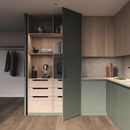 Hawa Concepta III 25/35 Push Overlay Cabinet Pocket Door Basic Set ...