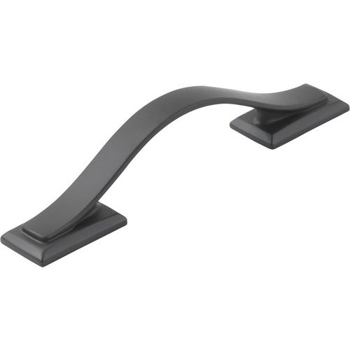 Hickory Hardware H078770MB, 3 Inch Center to Center Dover Cabinet Pull, Matte Black ...