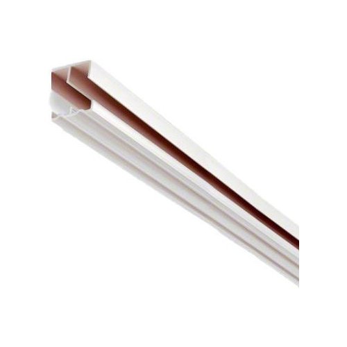 Knape and Vogt P2417 WH 72, 72 Inch Length Plastic Track and Guide Set ...