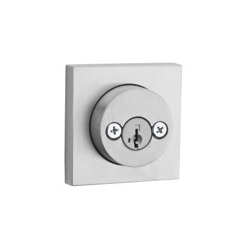 Kwikset 159SQT-26DS, Halifax Square Rose Double Cylinder Deadbolt ...