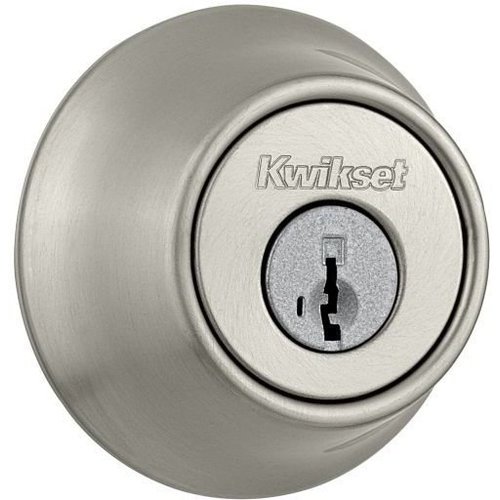 Kwikset 660-15S.DS, Single Cylinder Deadbolt SmartKey with RCAL Latch ...