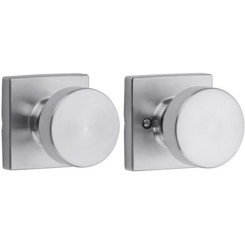 Kwikset 720PSKSQT-26D, Pismo Knob with Square Rose Passage Lock with ...