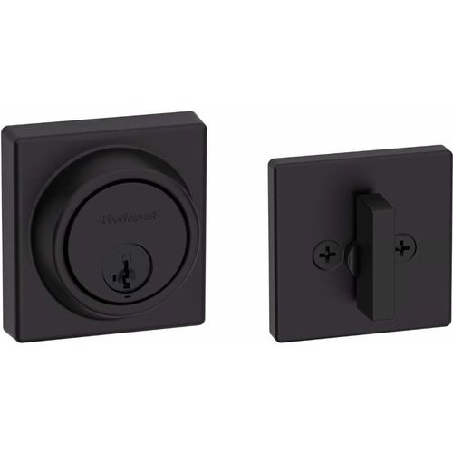 Kwikset 816SQT-514S, Square Contemporary Key Control Deadbolt SmartKey ...