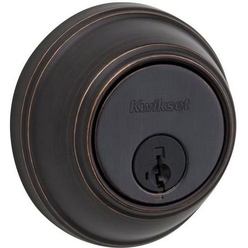 Kwikset 817-11PS, UL Key Control Deadbolt SmartKey with RCAL Latch and ...