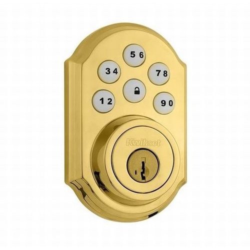 Kwikset 909-L03S, Smartcode Touchpad Electronic Deadbolt SmartKey with ...