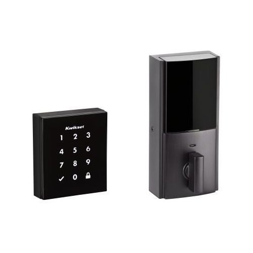 Kwikset 954OBN-11P, Obsidian Touchpad Electronic Keyless Smartcode ...