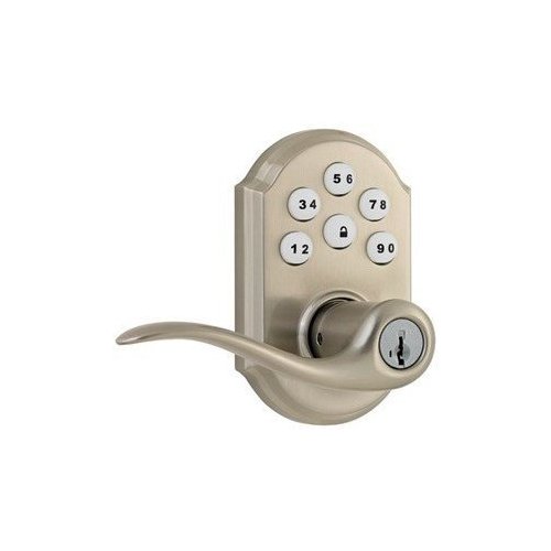 Kwikset CP912TNLZW500-15S, Clear Pack Z-Wave Enabled Tustin Door Lever ...