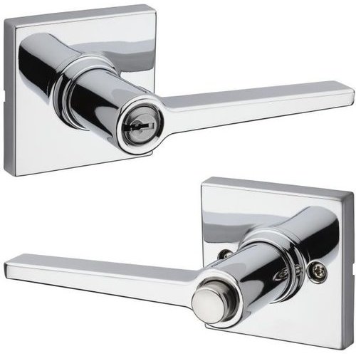 Kwikset SL6000DALRDT-26, Safelock Daylon Door Lever with Round Rose ...