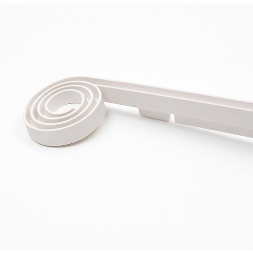 Omega National Product ST-21LR-WH, PVC Flush Mount Spiral Track System ...