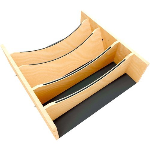 Rev-A-Shelf 4WDIVCC-24MB-1, Craftsman Collection Solid Maple Adjustable ...
