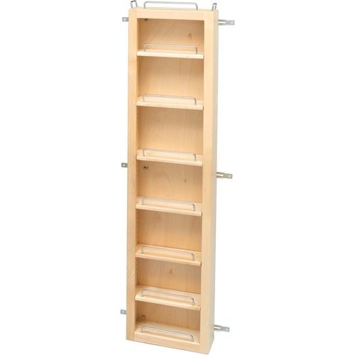 Rev-A-Shelf 4WDP18-57, Solid Wood Door Mount Adjustable Shelf Spice ...