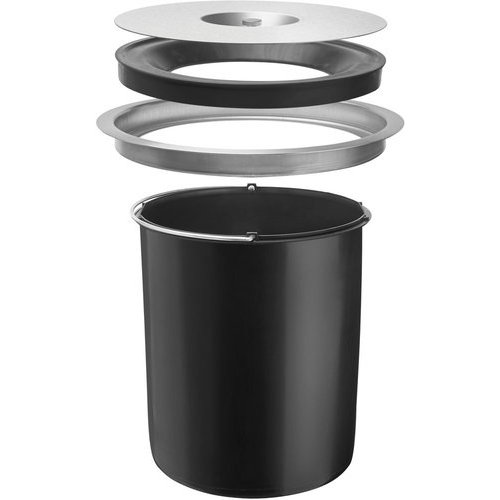 Rev-A-Shelf 8-060-11SS, 11 Liter Counter Built-In Waste Container, Min ...