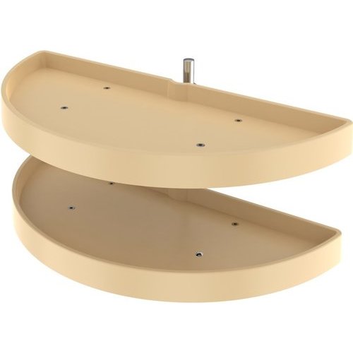 Rev-A-Shelf 33 Inch Diameter Half Moon Pivot-Out 2 Shelf Blind Corner ...