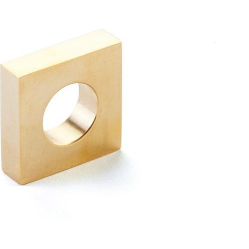 Schaub and Company 10030-UNBR, 1 Inch Diameter Cafe Oval Slot Cabinet ...