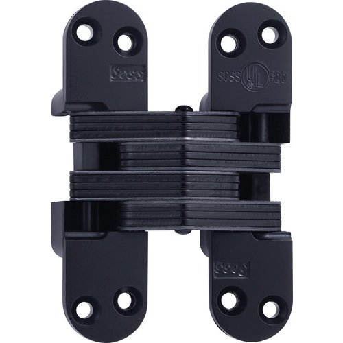 Soss 218FRUS19, #218 Fire Rated Invisible Hinge Black E Coat ...