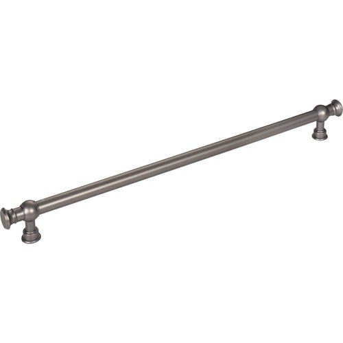 Top Knobs TK3126AG, 12 Inch Center to Center Ormonde Cabinet Pull, Ash Gray | CabinetParts.com