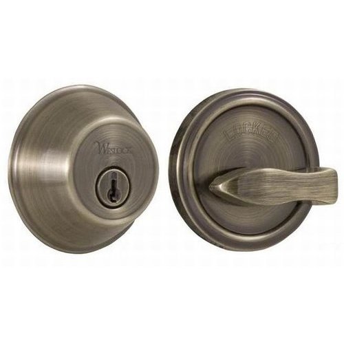 Weslock 00371-A-ASL23, 300 Series Single Cylinder Deadbolt with ...